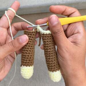 How to Join Legs for Amigurumi Crochet Dolls and Toys