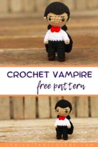 Small Crochet Vampire (Free Pattern!)