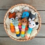 Crochet Cow Rattle (Free Pattern)