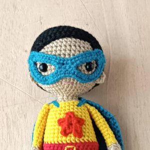 Crochet Superhero Doll (Free Pattern!)