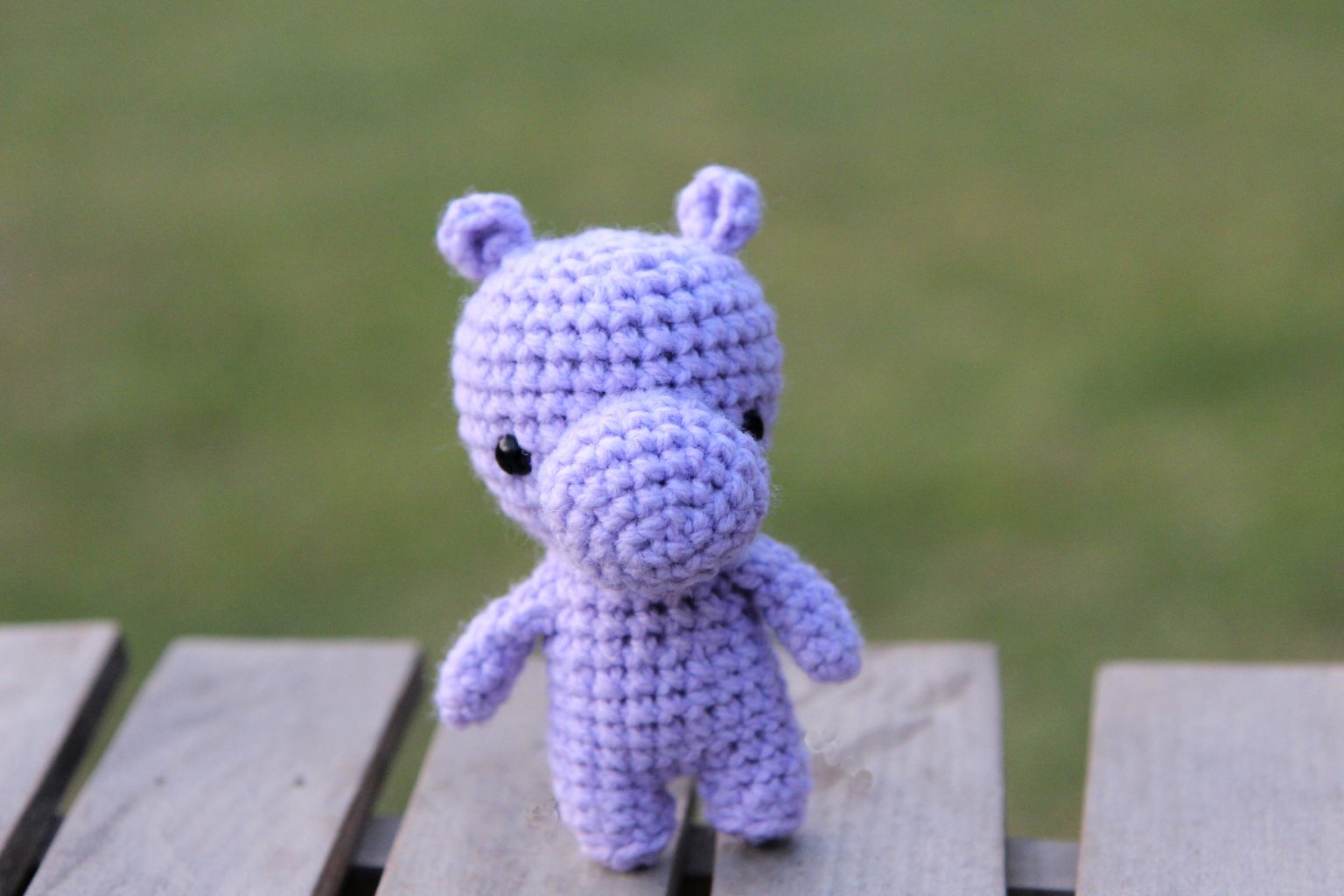 Small Crochet Hippo Free Pattern - Chai Coffee Crochet